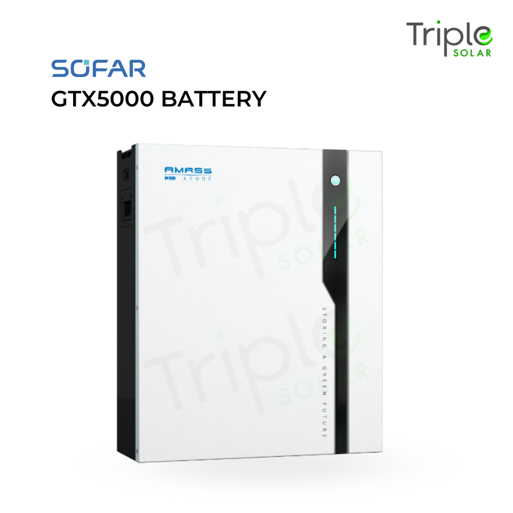 Sofar Amass GTX5000 Battery 4.6kWh | Triple Solar