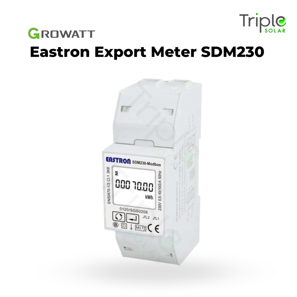 Eastron Export Meter SDM230 | Triple Solar