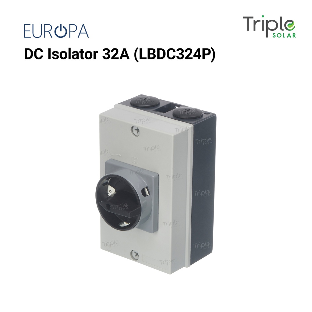 Europa DC Isolator 32A (LBDC324P) | Triple Solar