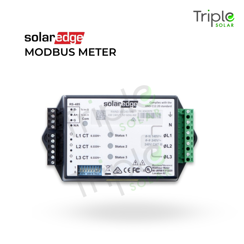 Solaredge Modbus Meter | Triple Solar