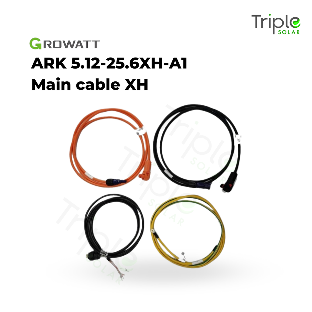 Growatt Ark Battery Main Cable SPH 1-Ph (ARK 2.5H-A1 CABLE) | Triple Solar